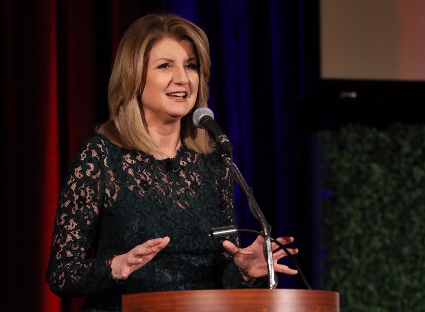 Arianna Huffington Addresses Business Leaders on Changing the Narrative ...