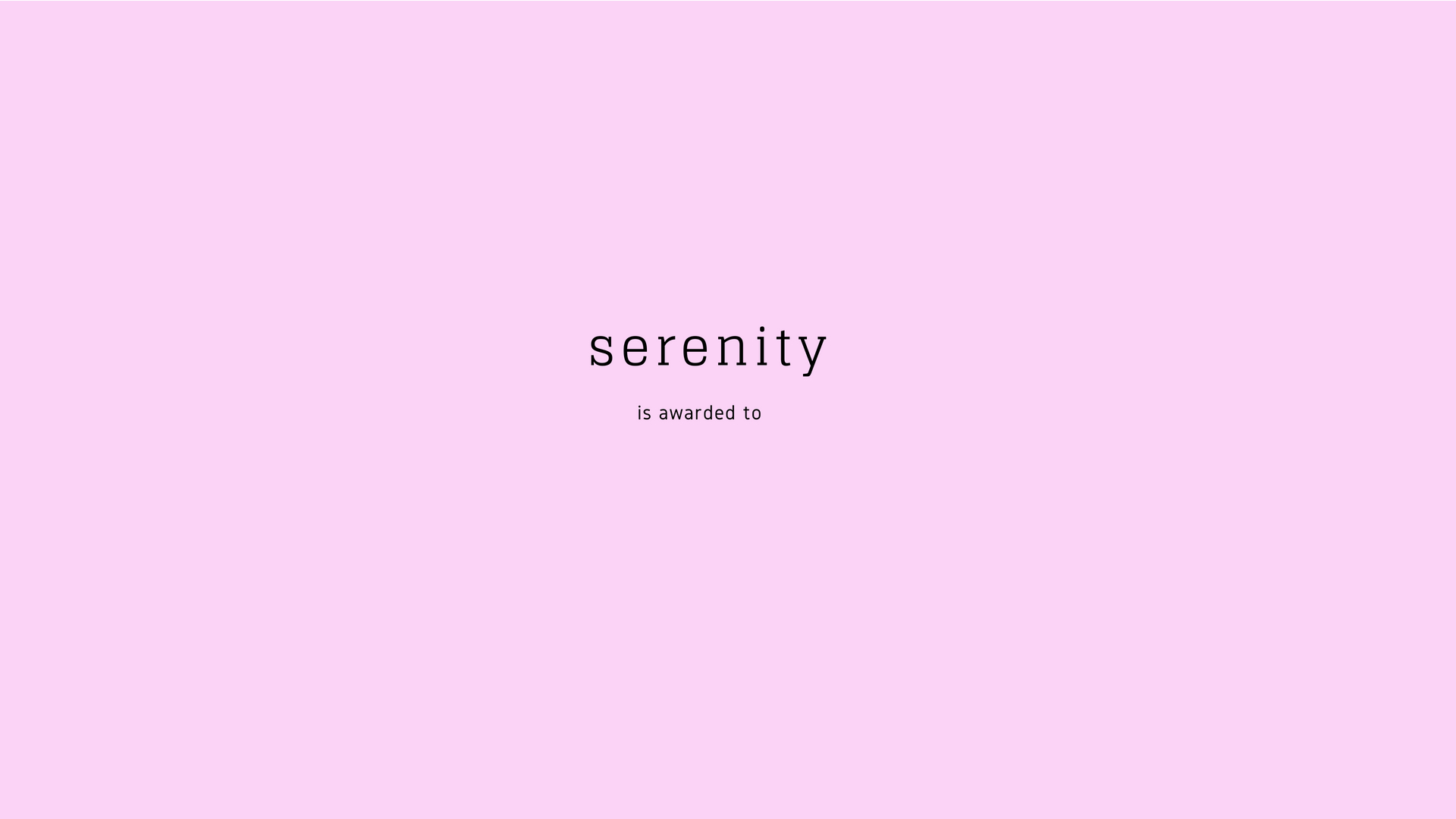 Serenity - Thrive Global