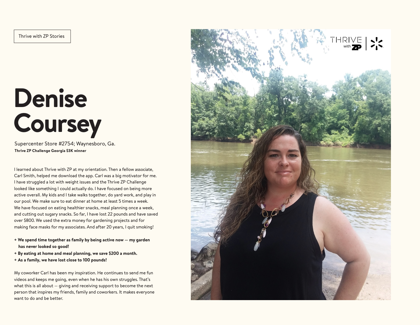 Georgia's Denise Coursey: “Never give up. You can alway do better and ...