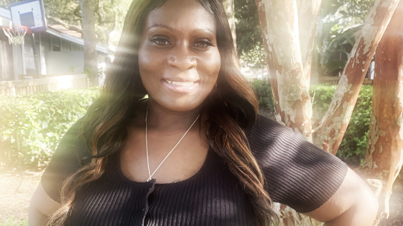 Florida's Ebony Baret: “If I can help and encourage just one person ...