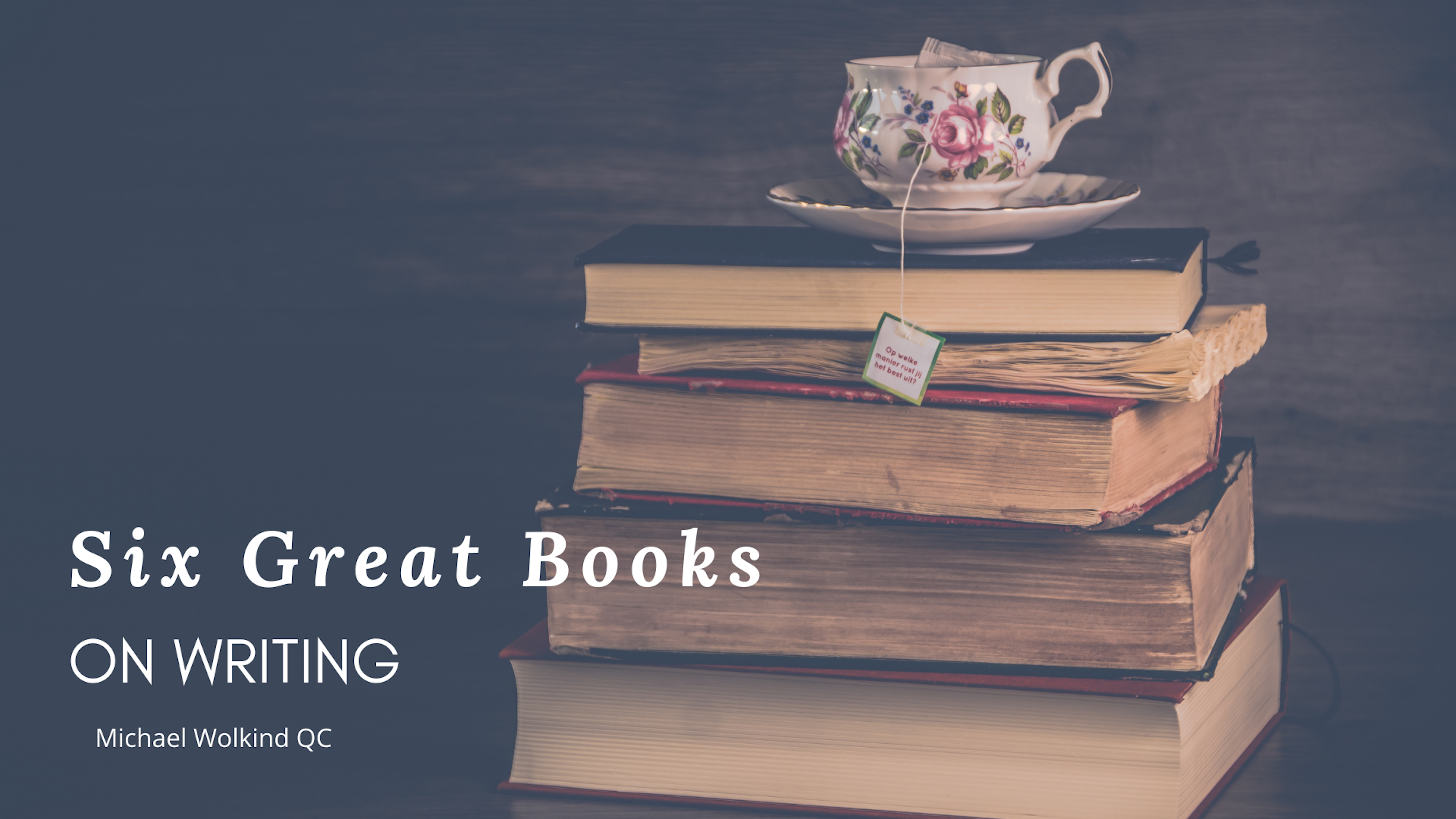 Six Great Books on Writing - Thrive Global