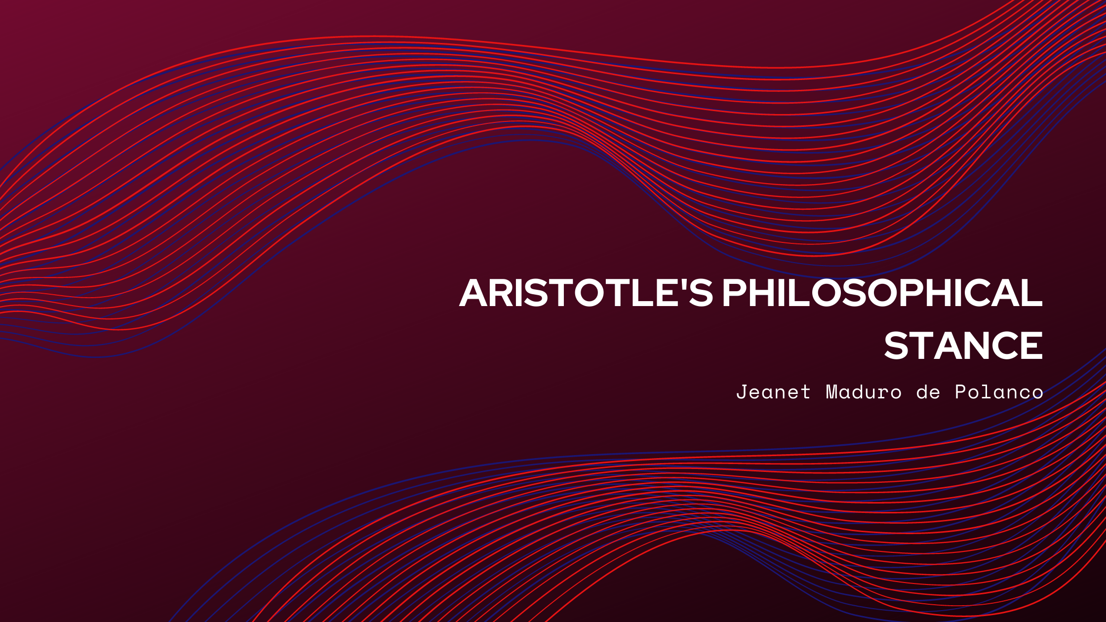 Aristotle’s Philosophical Stance | Jeanet Maduro de Polanco - Thrive Global