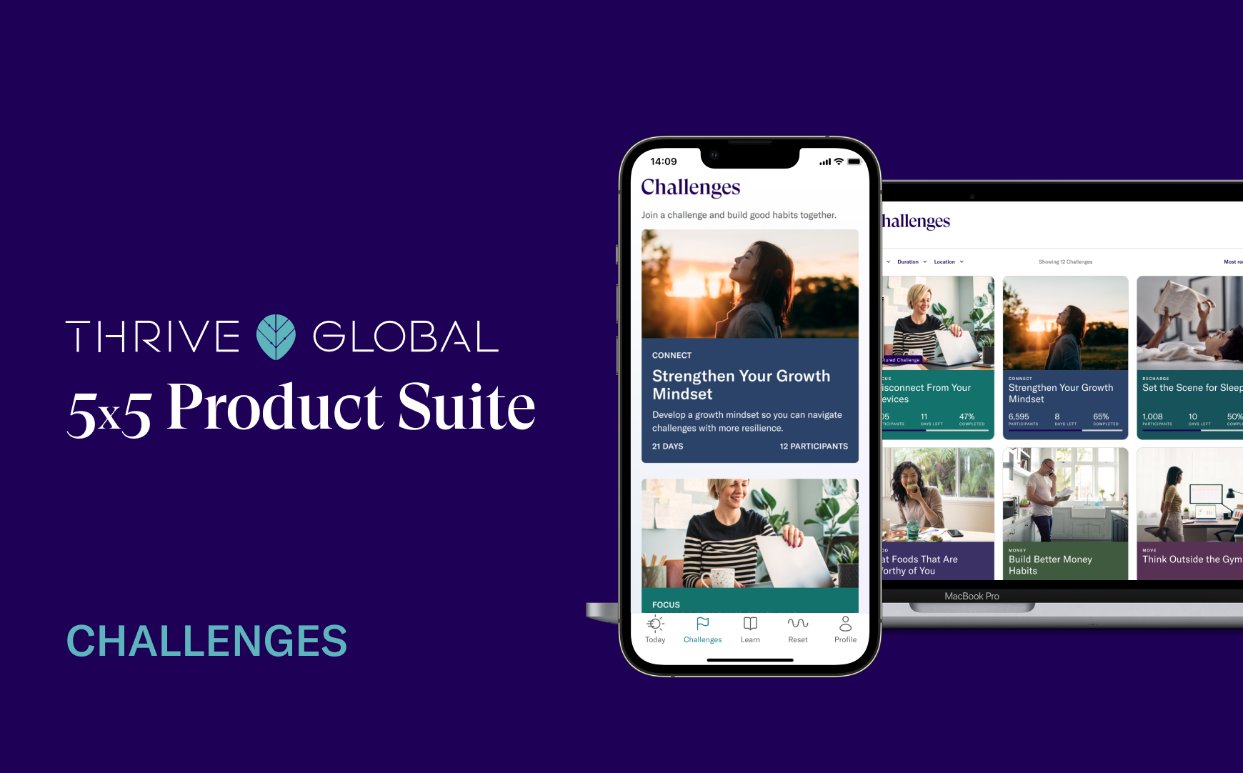 Thrive 5x5: Challenges - Thrive Global