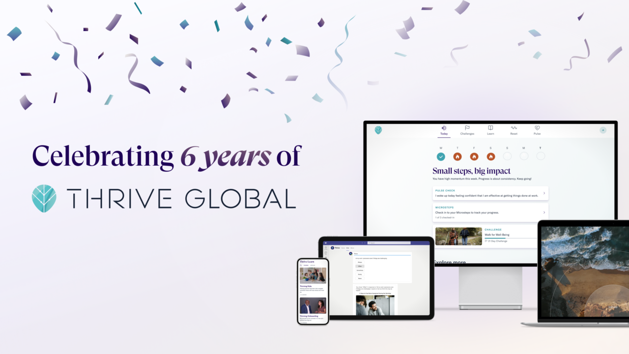 On Thrive’s Sixth Anniversary, We’re Reflecting on How Far We’ve Come ...