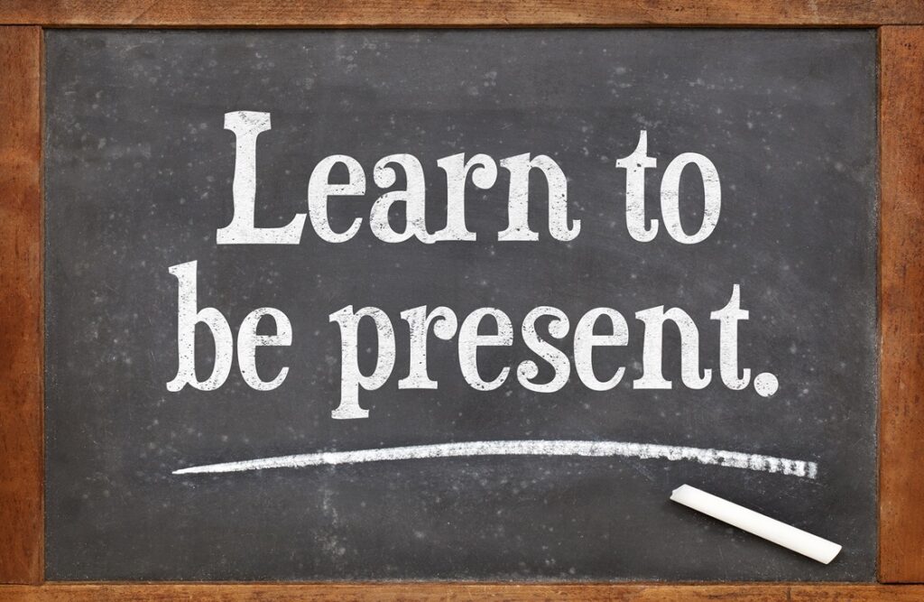 My trick to keep myself present - Thrive Global